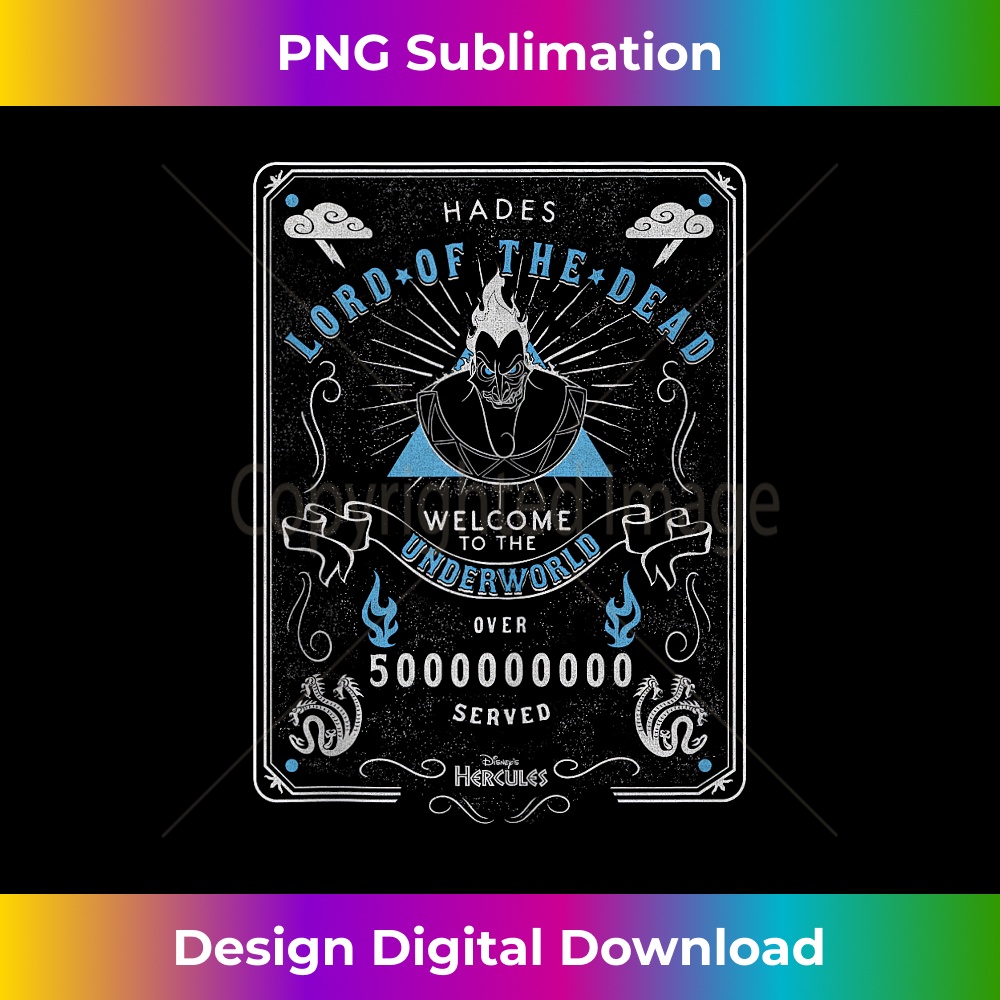 Disney Hercules Hades Lord Of The Dead Underworld Poster Tan - Inspire ...