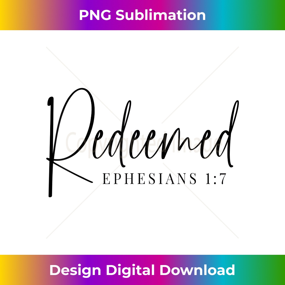 Christian Design Redeemed Graphic For Men And W - Vibrant Su | Inspire ...