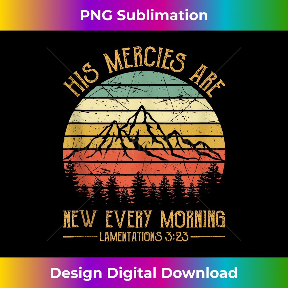 Christian Bible Verse His Mercies Are New Every Morning Tank | Inspire ...
