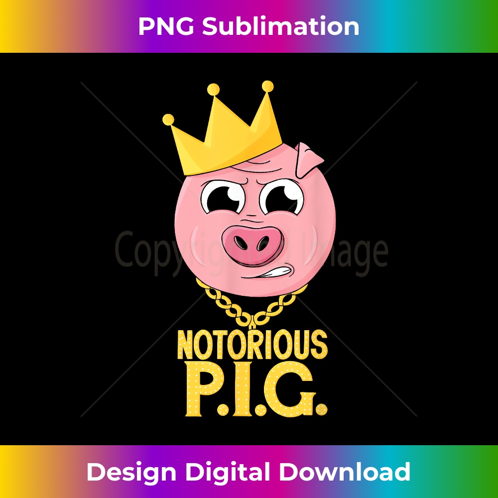 Hip Hop Notorious PIG Farm Pun Old School Rap - Urban Sublim - Inspire ...