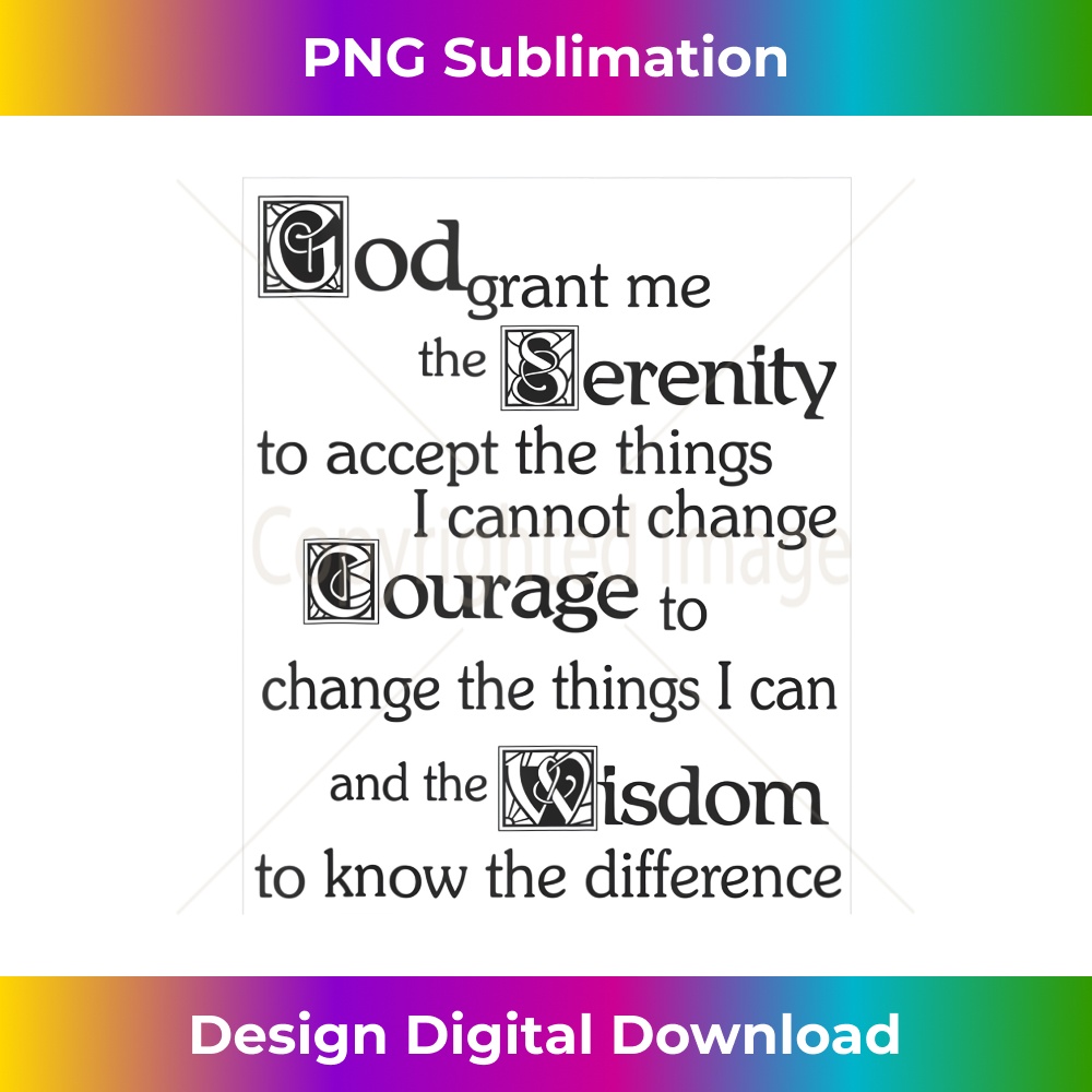 Serenity Prayer - God Grant me the Serenity, Courage, Wisdom | Inspire ...