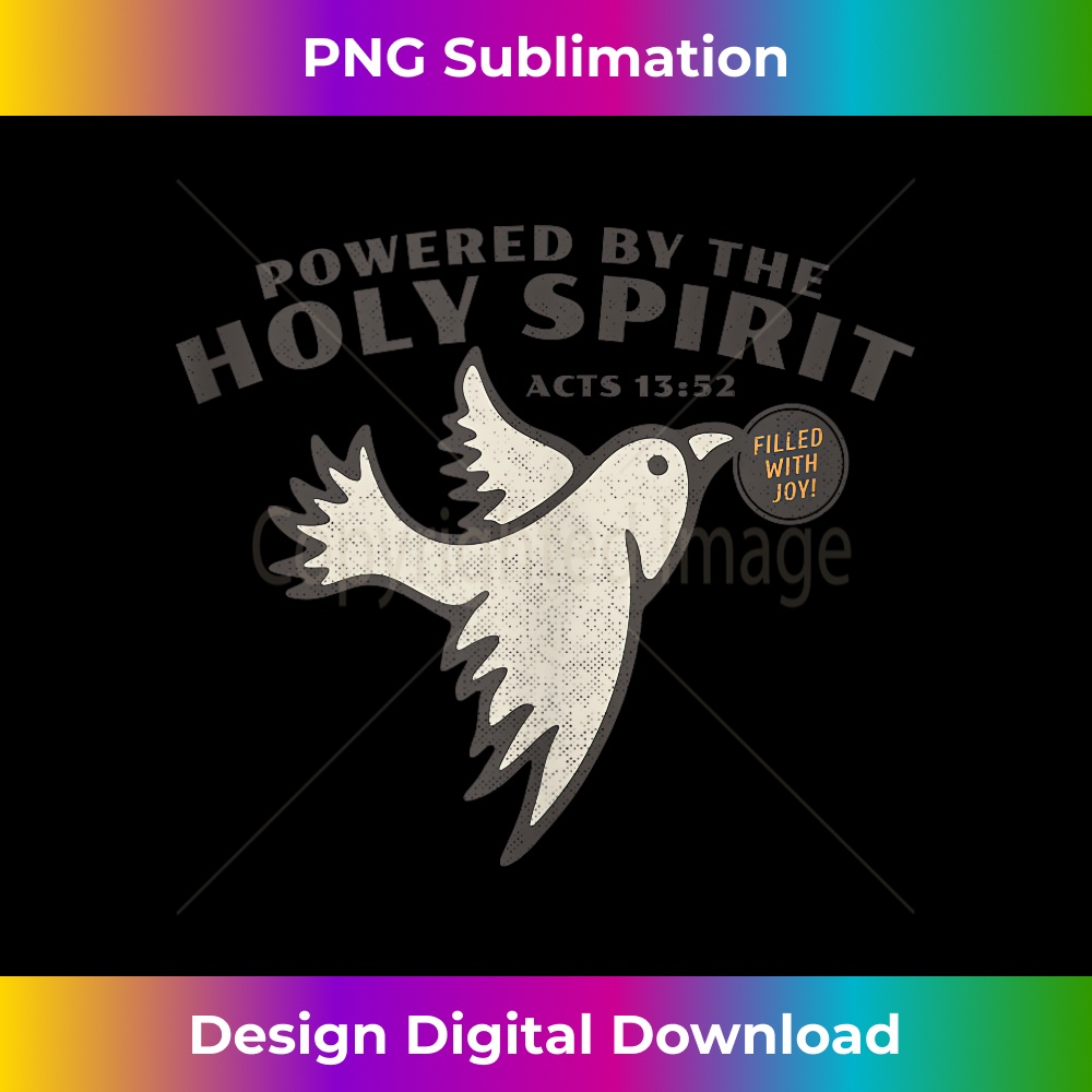 Powered by the Holy Spirit Filled with Joy Acts 1352 Tank T | Inspire ...