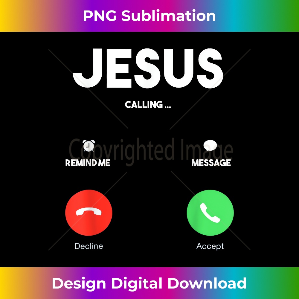 Jesus Is Calling Christian T Church - Sublimation-Optimized | Inspire ...