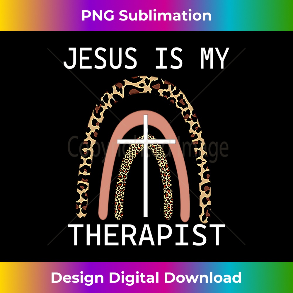 Jesus is my Therapist - Jesus Therapy Long Sl - Minimalist S | Inspire ...