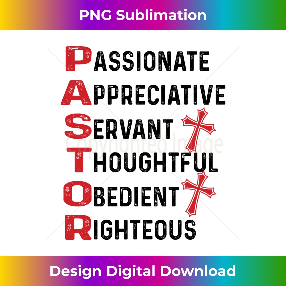 Pastor Acronym Love Jesus Christian Christmas Long Sl - Edgy | Inspire ...