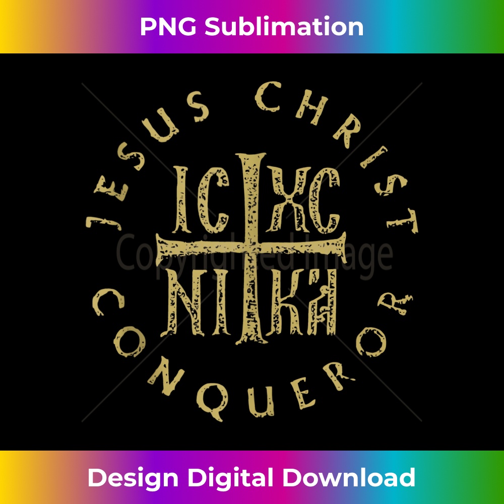ICXC NIKA Cross Orthodox Christian Jesus Christ Conqueror Ta | Inspire ...