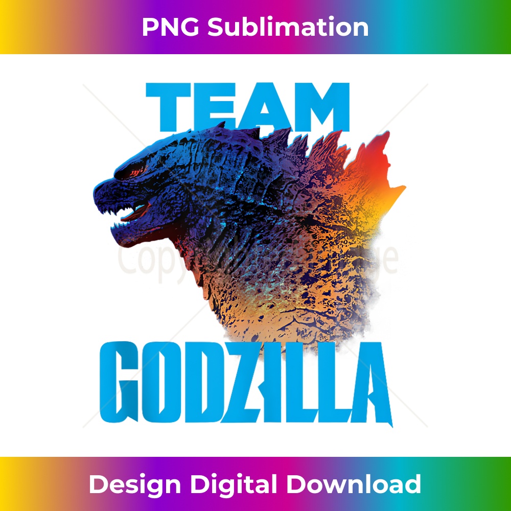 Godzilla vs Kong - Official Team Godzilla Neon Tank Top - Su | Inspire ...