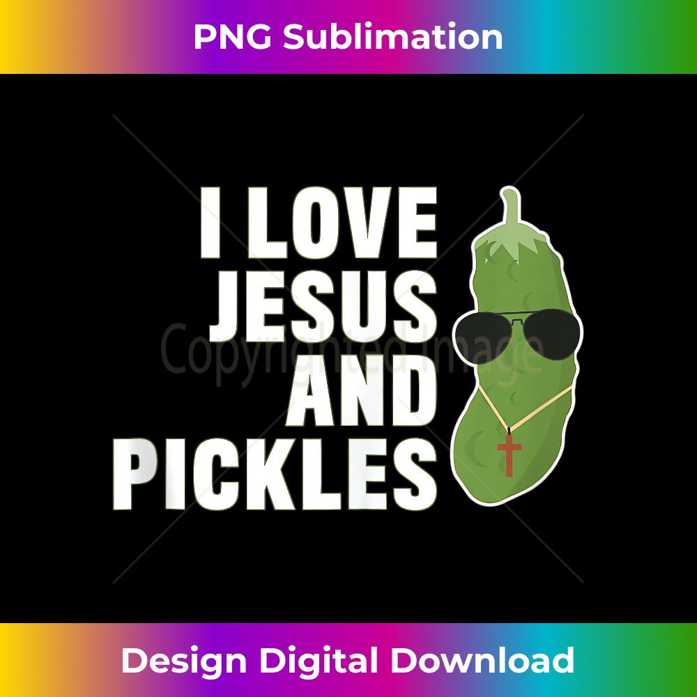 I Love Jesus And Pickles - Christian - Boys Girls Women Gift - Inspire ...