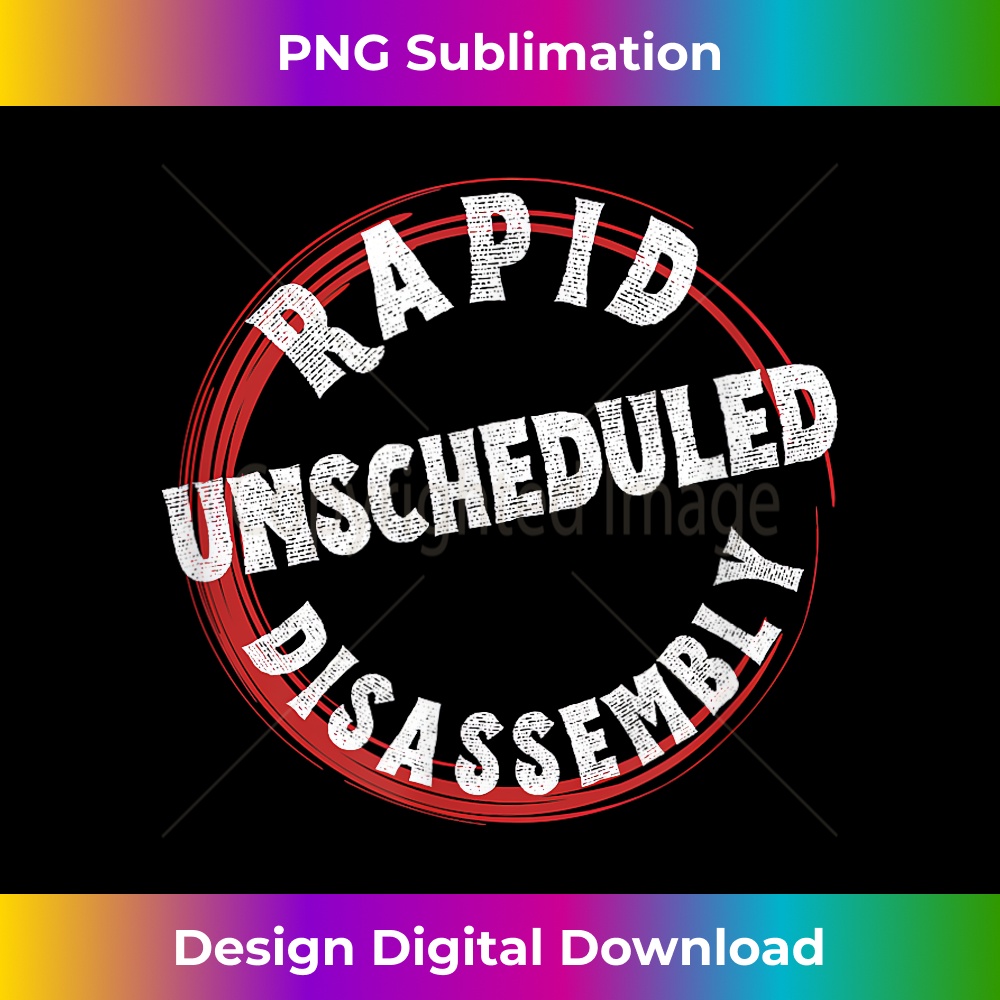 RUD Rapid Unscheduled Disassembly - Edgy Sublimation Digital - Inspire Uplift
