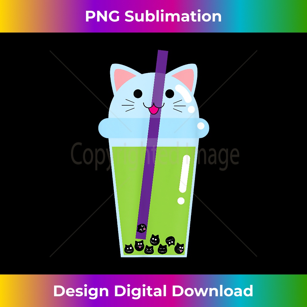 Cute Kawaii Bubble Tea Boba Milk Tea Cat Lover Gift Kit-Tea | Inspire ...