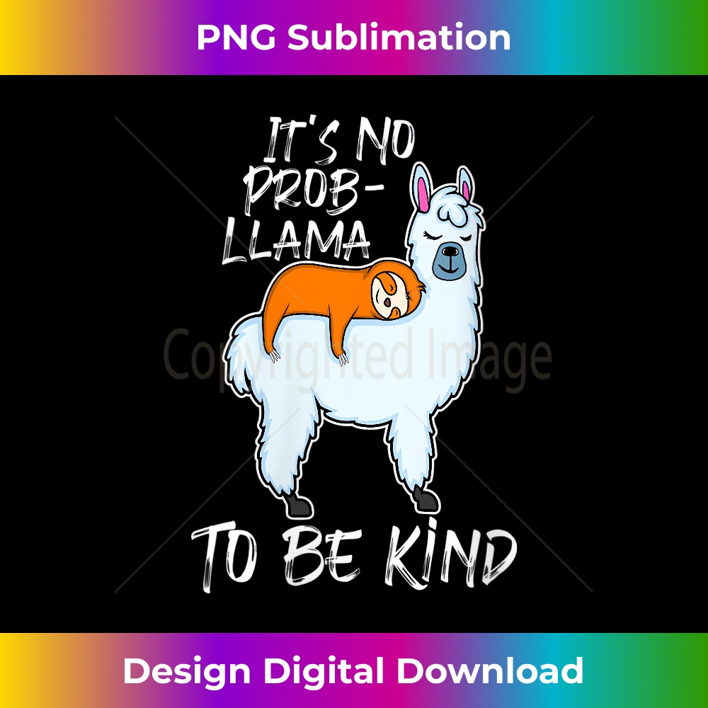 Womens Cute Sloth Llama Anti Bullying Kids Girls UNITY DAY O | Inspire ...