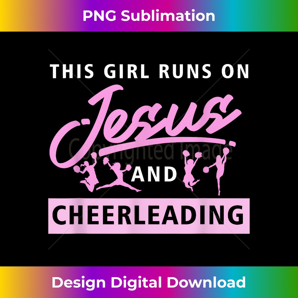 Cool Cheerleader Art For Women Girl Cheerleading Jesus Che - - Inspire ...