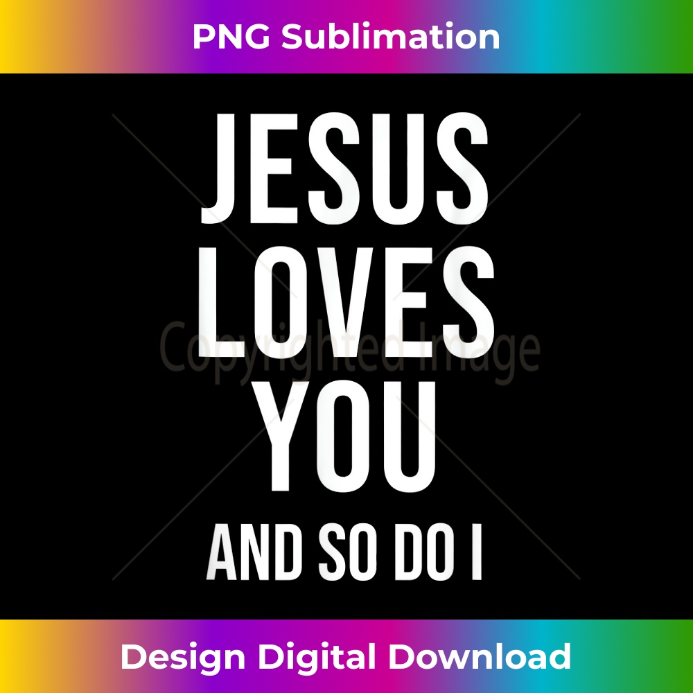 Jesus Loves You And So Do I Christian VBS Religio - Edgy Sub - Inspire ...