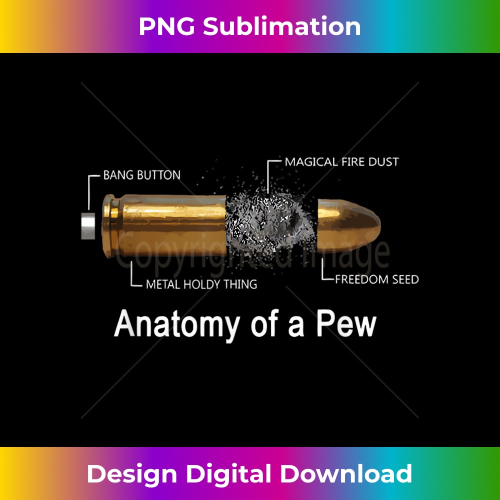 Anatomy Of A Pew Labeled - Urban Sublimation PNG Design - Im - Inspire ...