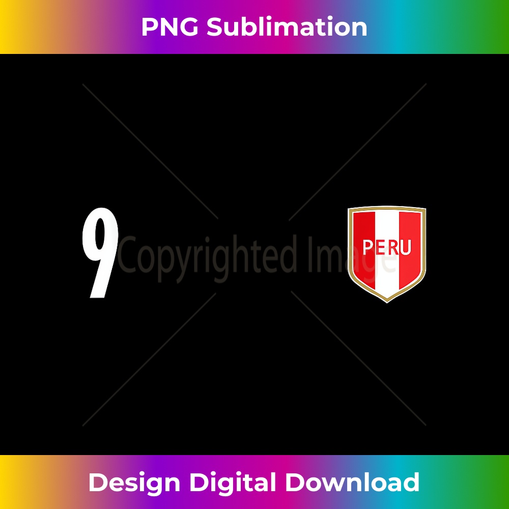 Peru - Peruvian Soccer Tee Alternative number 9 Jersey - Boh | Inspire ...