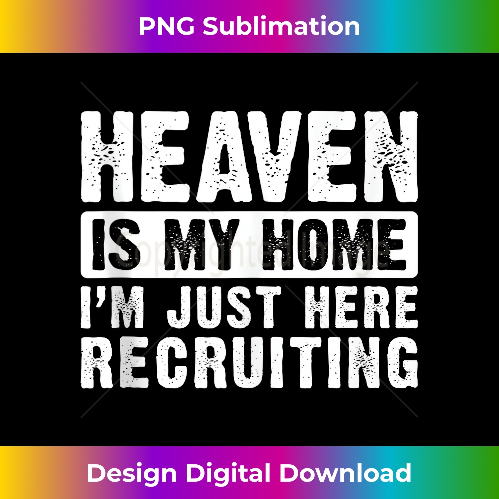 Heaven Is My Home Christian Religious Jesus Tank T - Chic Su | Inspire ...