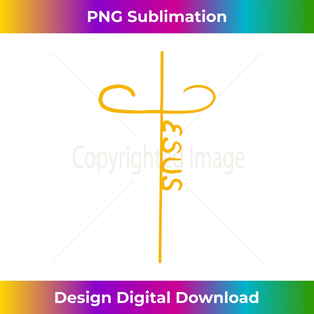 Crucifix Jesus on the Cross Minimalist Long Slee - Edgy Subl - Inspire ...