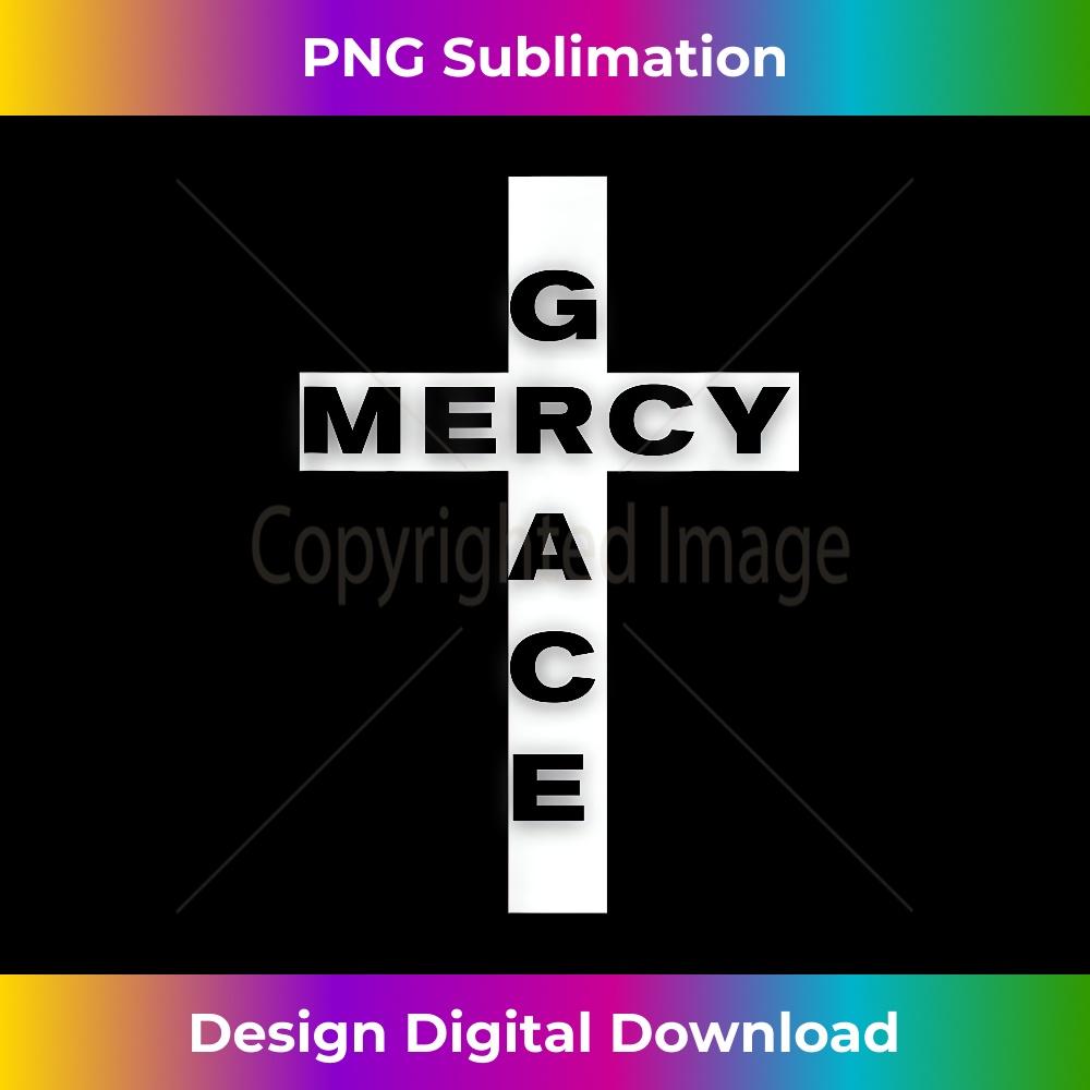Mercy Grace on Cross, Jesus, Christ - Urban Sublimation PNG | Inspire ...