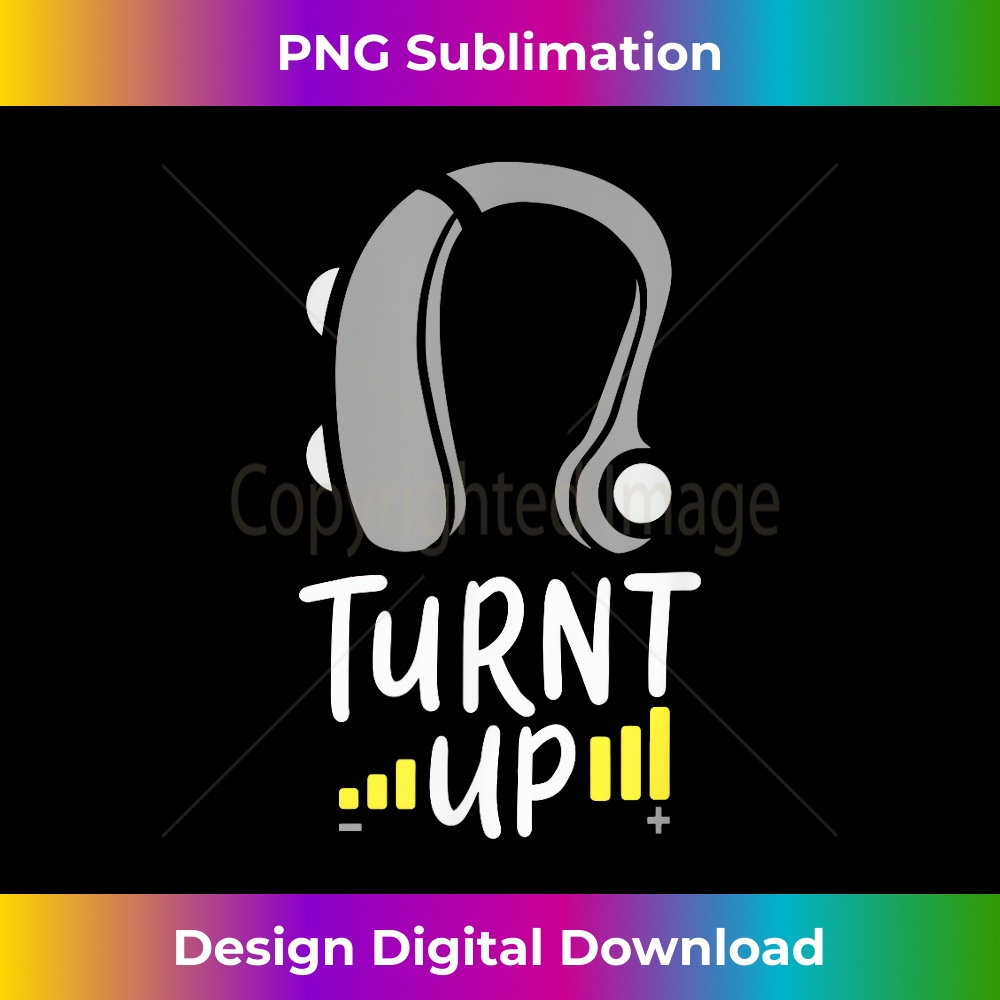 Turnt Up Deaf Awareness Hearing Aid - Bohemian Sublimation D | Inspire ...