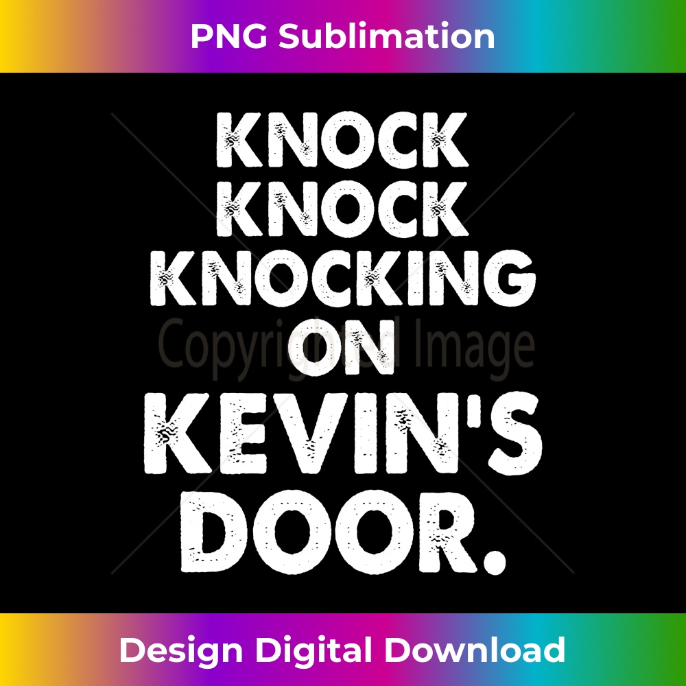 Knock Knock Knocking On Kevin's Door Apparel Long Sleeve - V | Inspire Uplift