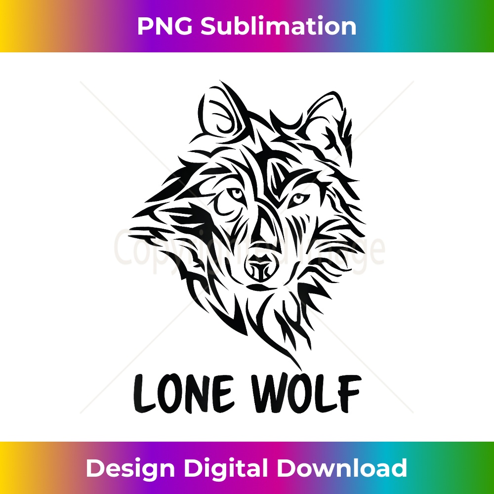 Tribal Wolf Northern Wildlife Wild Lone Wolf - Artisanal Sub | Inspire ...