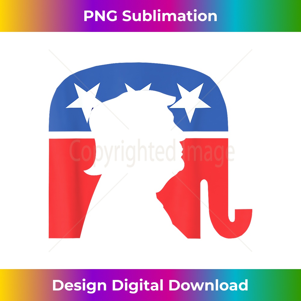 Trumplican GOP Republican Elephant - Eco-Friendly Sublimatio | Inspire ...