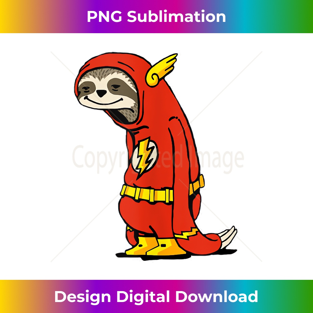 Funny sloth flash as a superhero Christmas gift Tank Top - B | Inspire ...