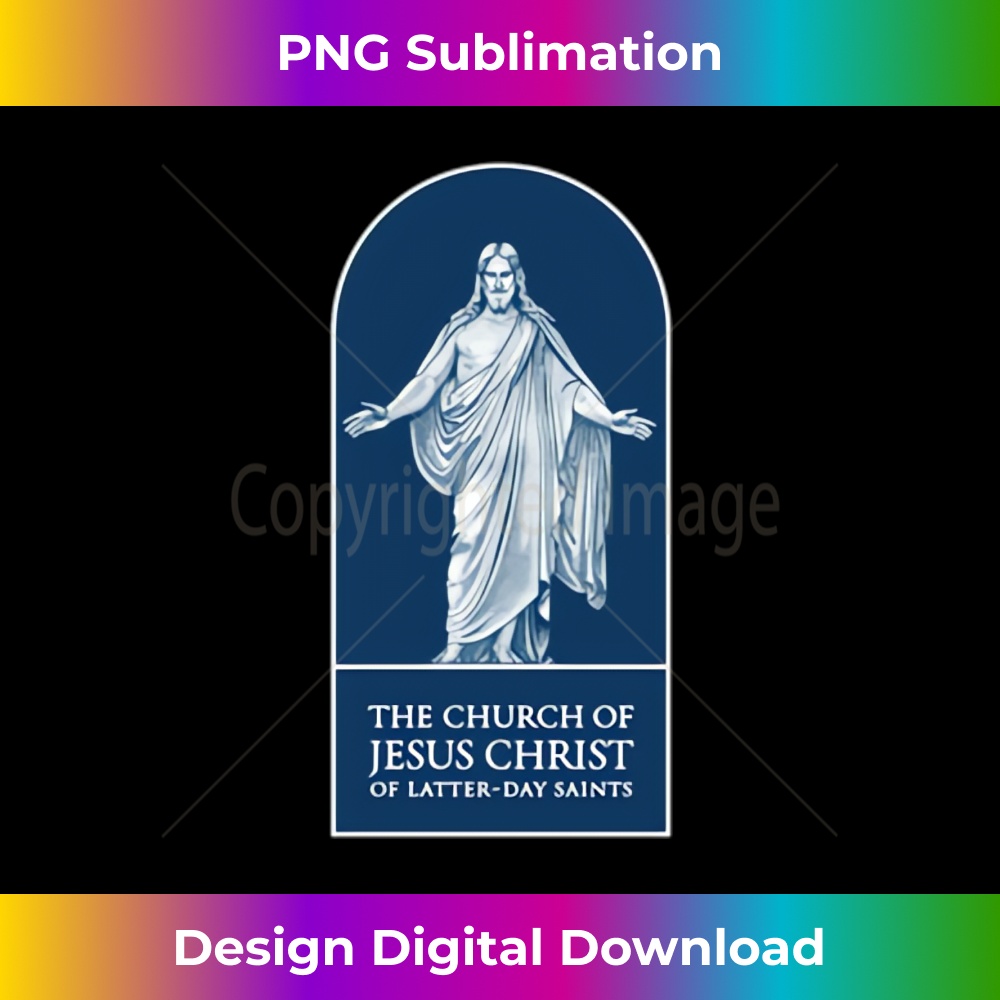 LDS Mormon Church of Jesus Christ Logo Mormons Long Sl - L | Inspire Uplift