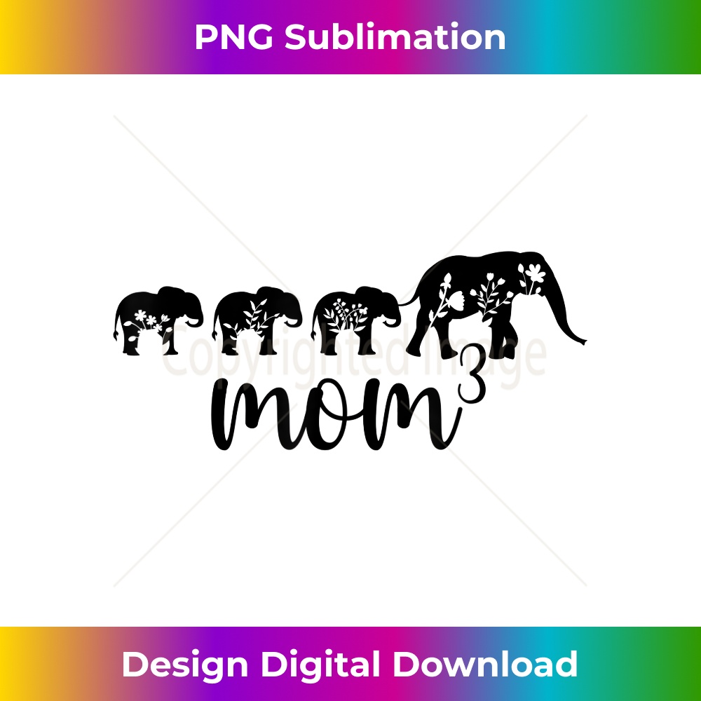 Mom Of Three Elephant Triplet Mom Of 3 Mama Of Three - Timel | Inspire ...