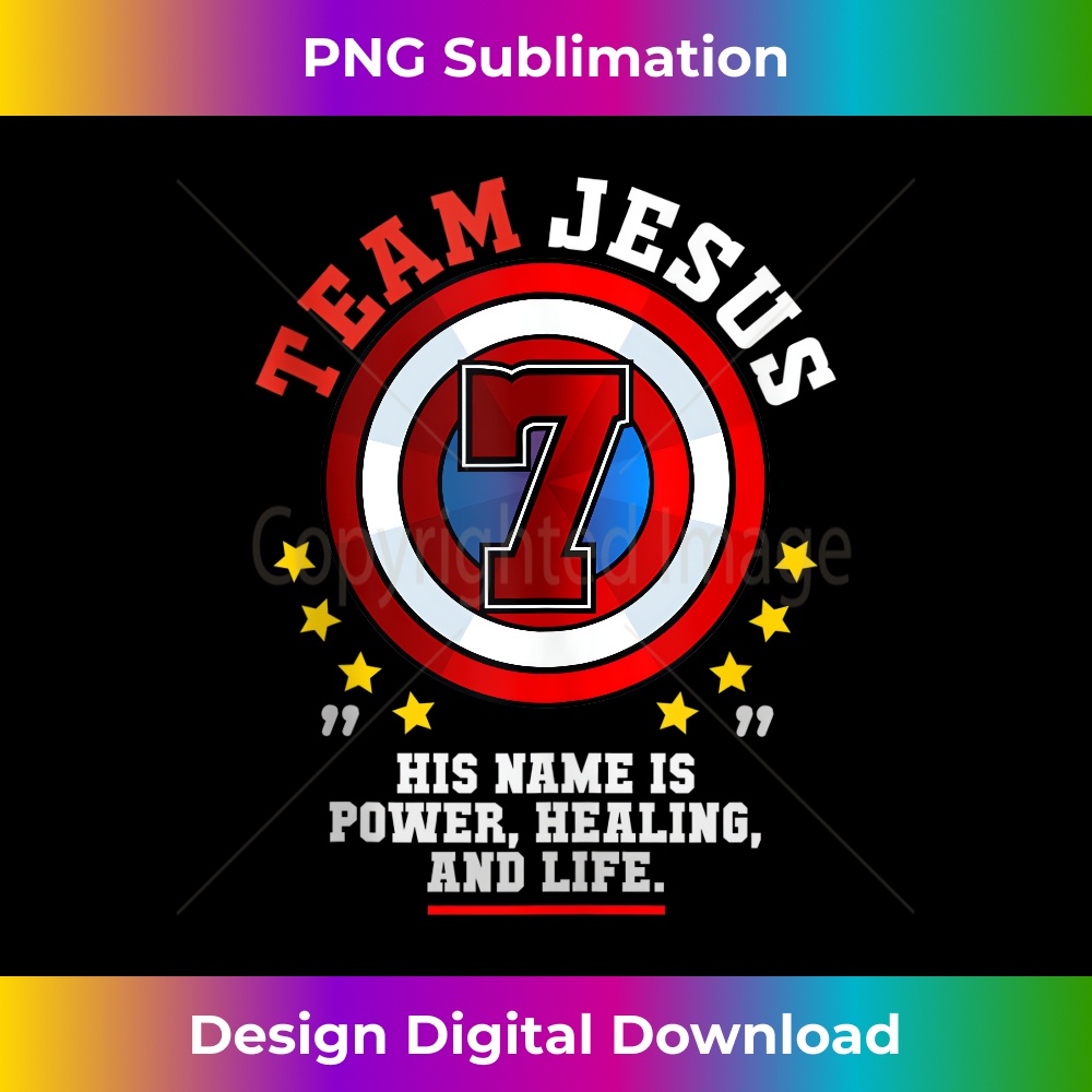 Team Jesus Jersey Big 7 His Name Is Power Healing And Life T | Inspire ...
