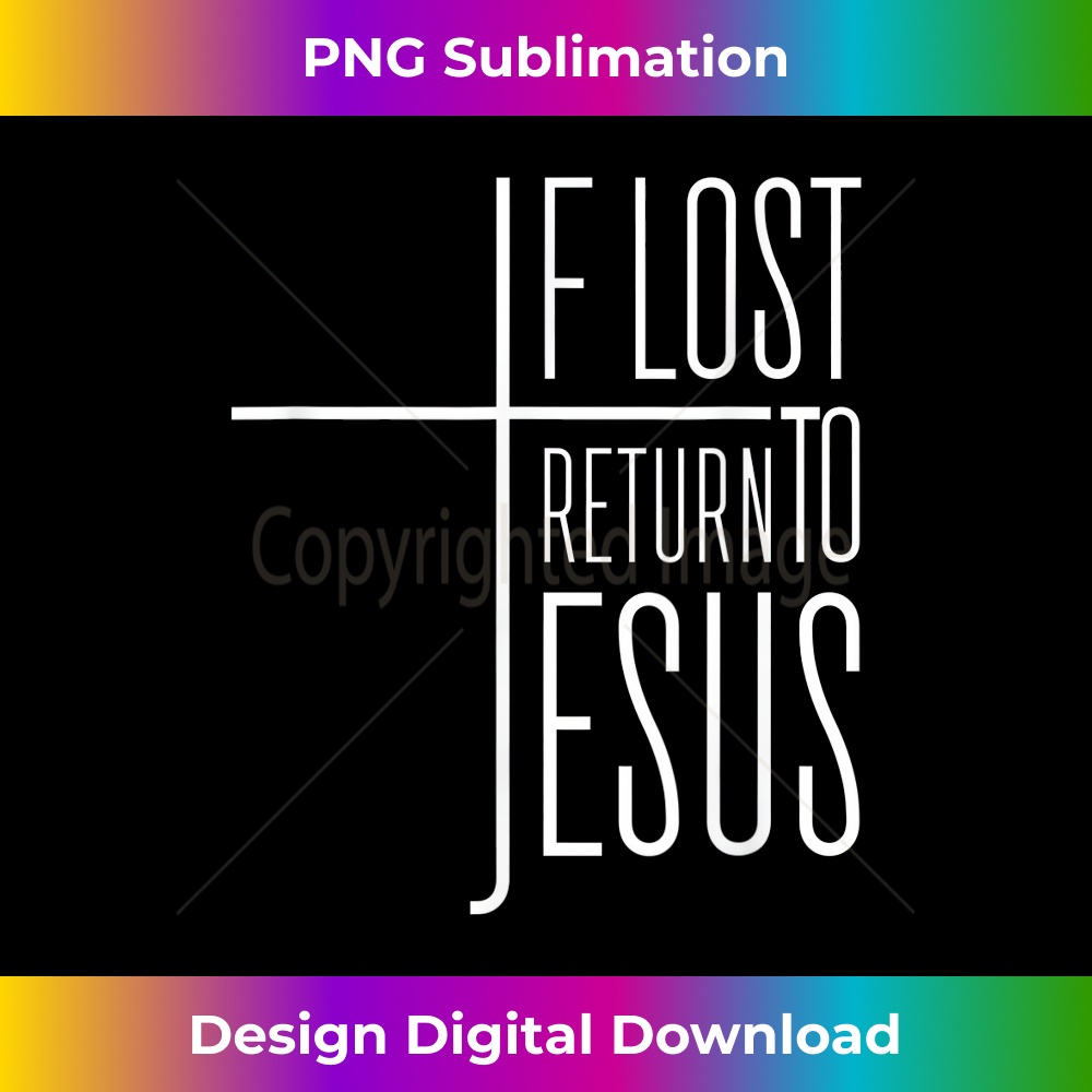 If Lost Return to Jes - Luxe Sublimation PNG Download - Craf | Inspire Uplift