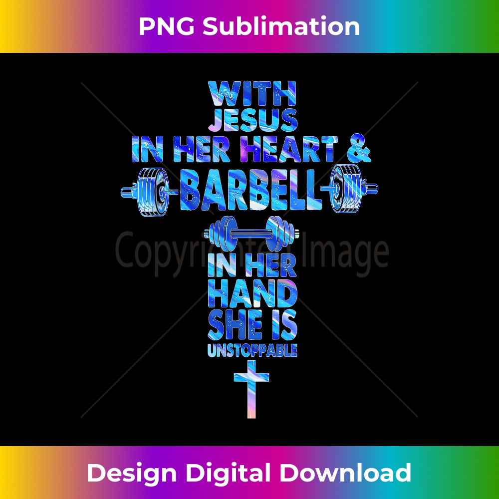 With Jesus In Her Heart Barbell In Her Hand Weight Lif - Vib | Inspire ...