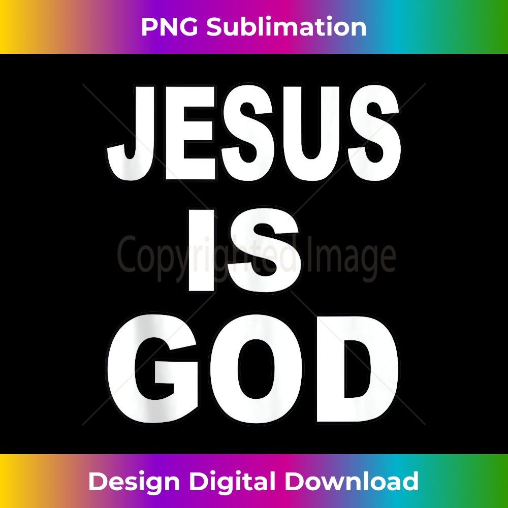 Jesus is God Savior Lord Religion Prayer Faith Tank - Sublim | Inspire ...