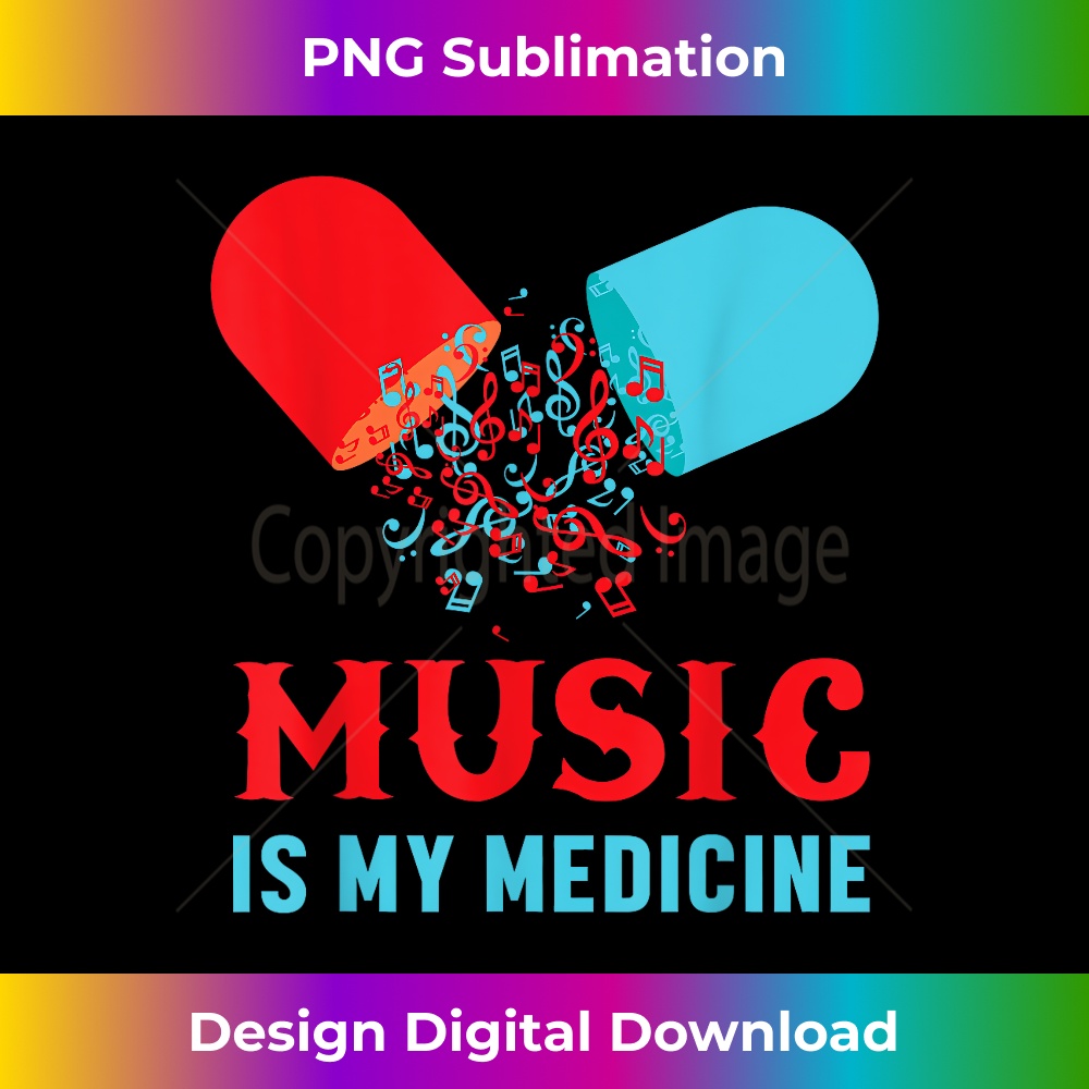 Music Is My Medicine Musical Addicted Notes Pill Voice - Sle | Inspire ...