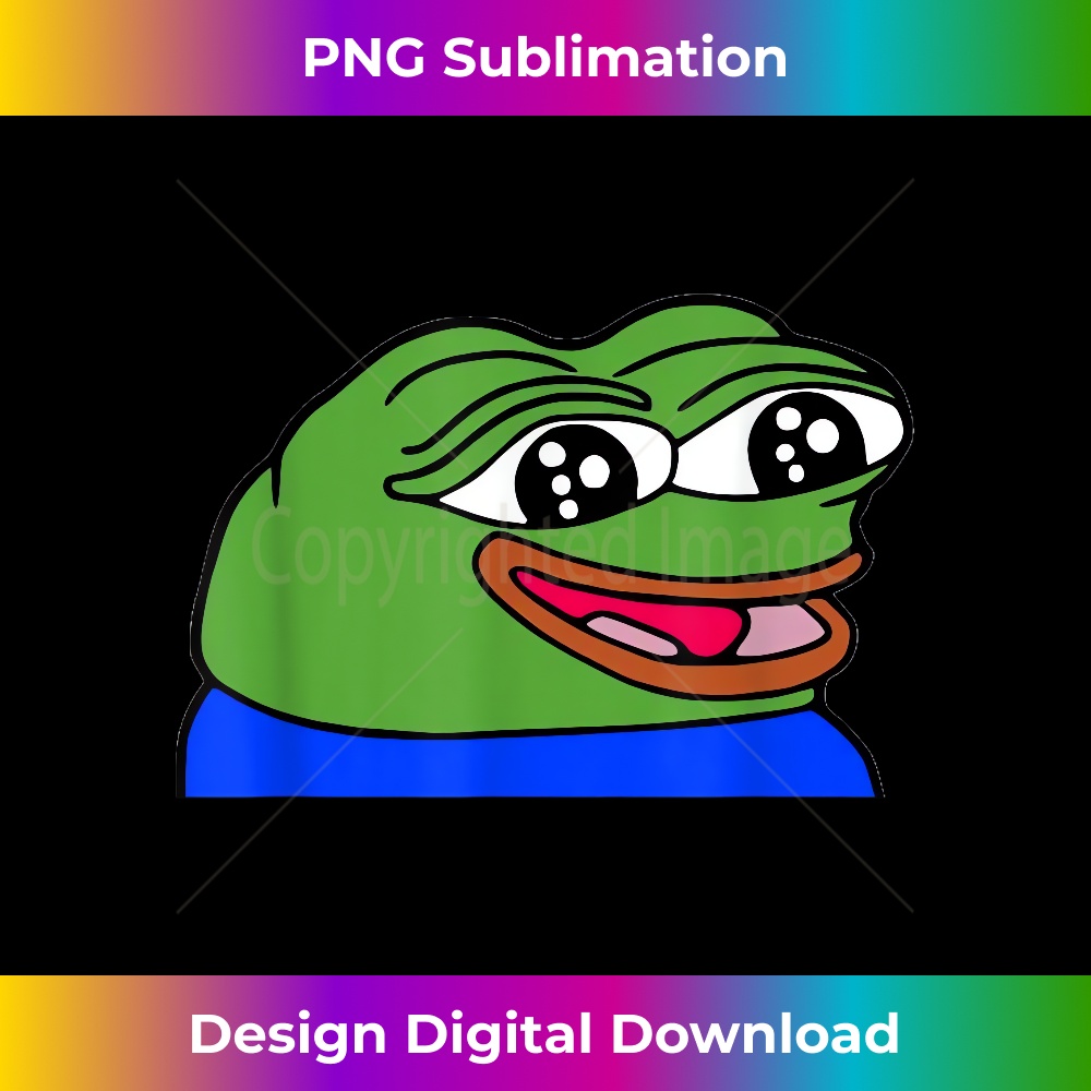 Peepo Happy - Artisanal Sublimation PNG File - Ideal for Ima | Inspire Uplift
