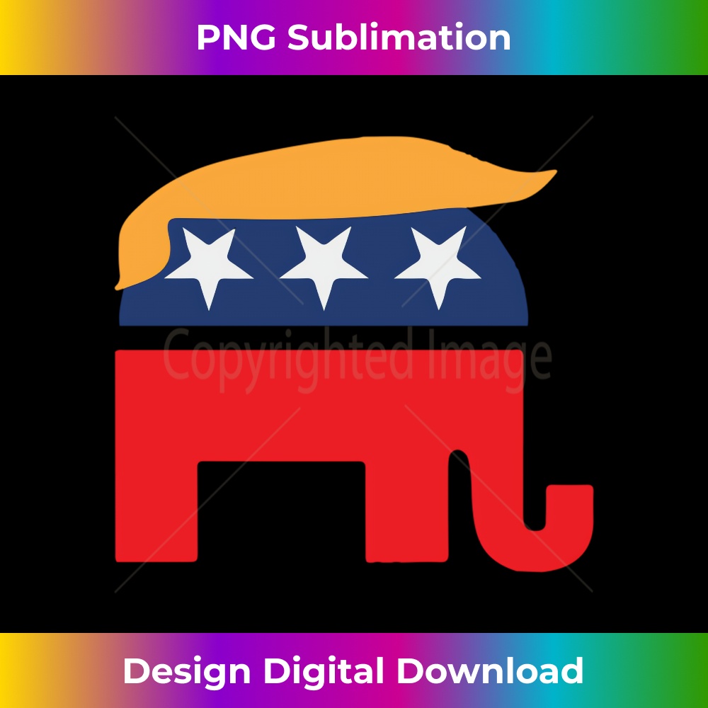 GOP Donald trump Republican Elephant Long Sleeve - Artisanal | Inspire ...