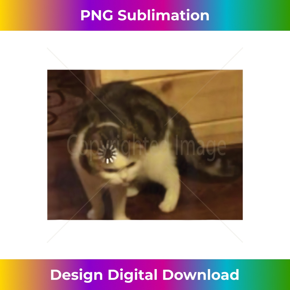 Loading Cat Meme Brain.exe - Eco-Friendly Sublimation PNG Do - Inspire ...