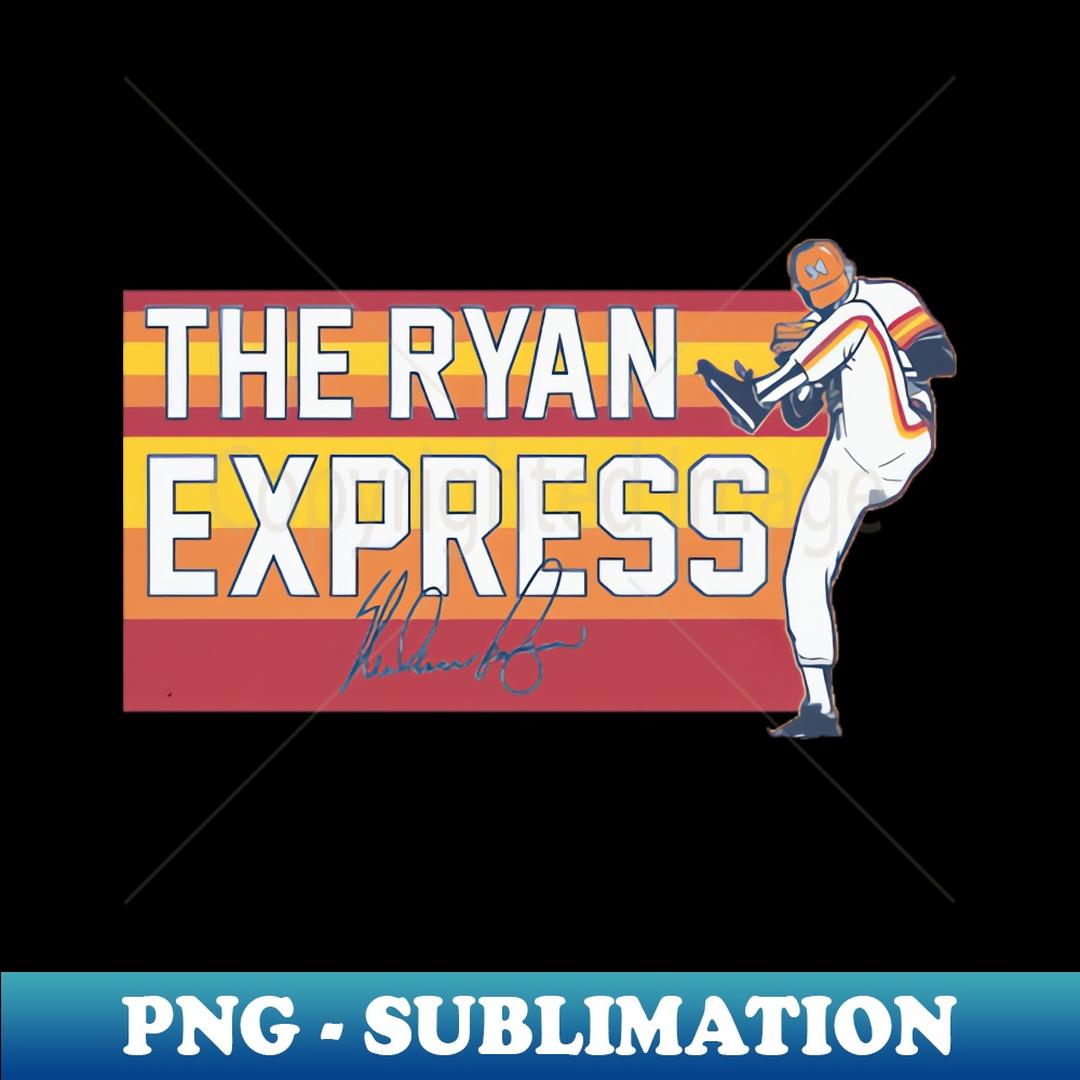 Nolan Ryan The Ryan Express Houston - Premium Sublimation Di | Inspire ...