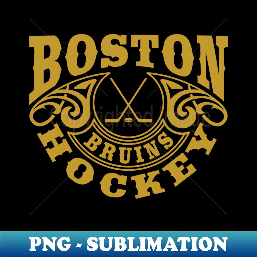 Vintage Retro Boston Bruins Hockey - Exclusive PNG Sublimati | Inspire ...