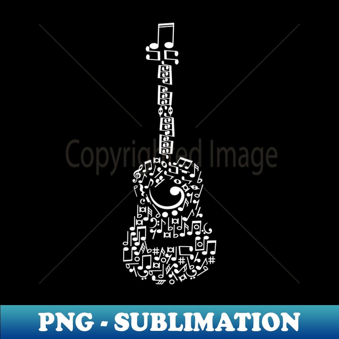 Guitar Music Notes - PNG Transparent Digital Download File f | Inspire ...