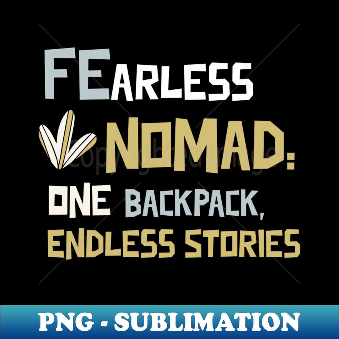 NOMAD - PNG Transparent Sublimation Design | Inspire Uplift