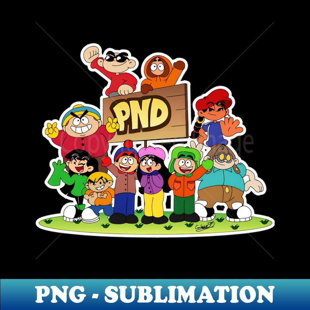 KND and south park - PNG Transparent Sublimation Design | Inspire Uplift