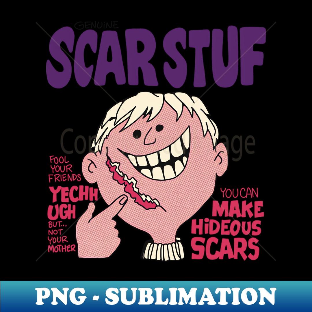 Genuine Scar Stuf - Modern Sublimation PNG File | Inspire Uplift
