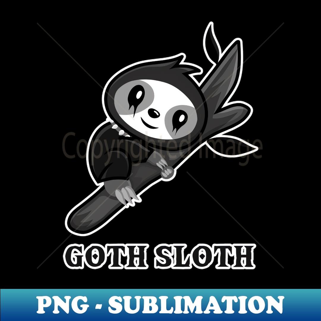 Funny Animals Sloth Goth Sloth - Professional Sublimation Di | Inspire ...