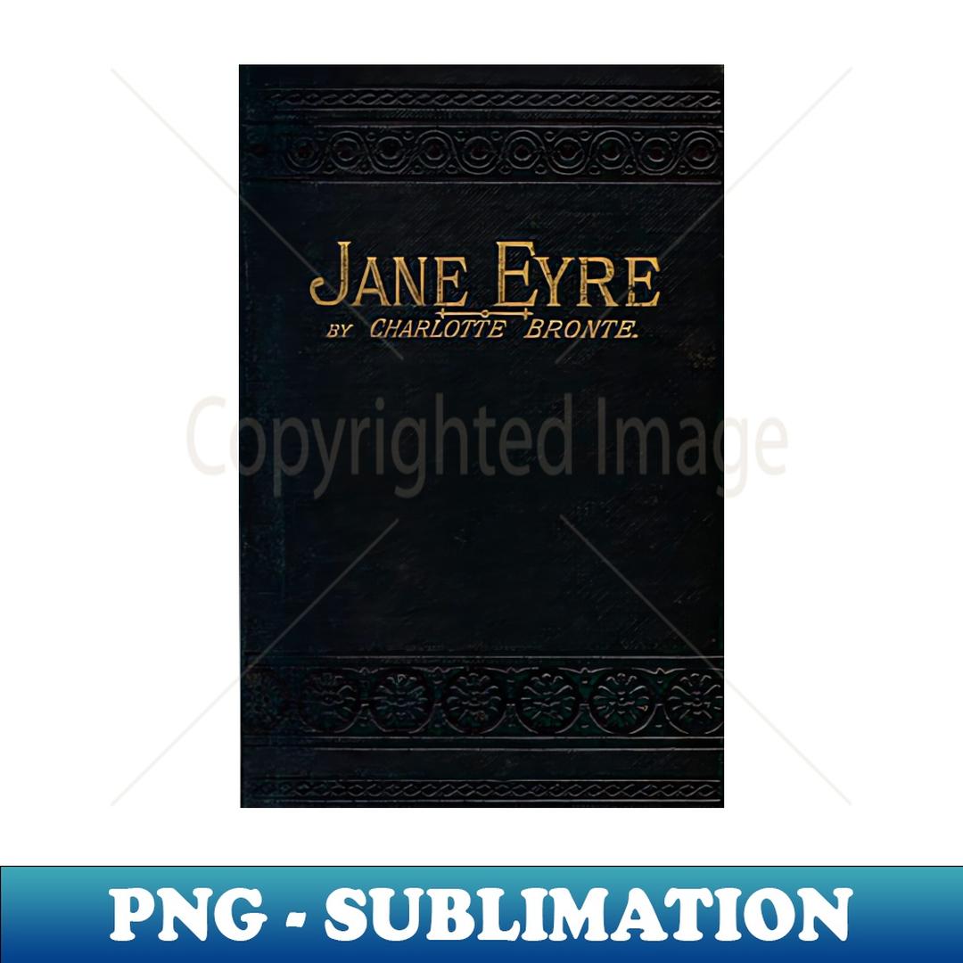 Jane Eyre Classic Book Cover - Instant PNG Sublimation Downl | Inspire ...