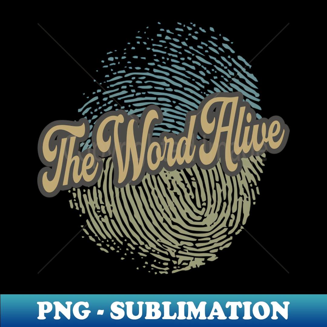 The Word Alive Fingerprint - PNG Transparent Digital Downloa | Inspire ...