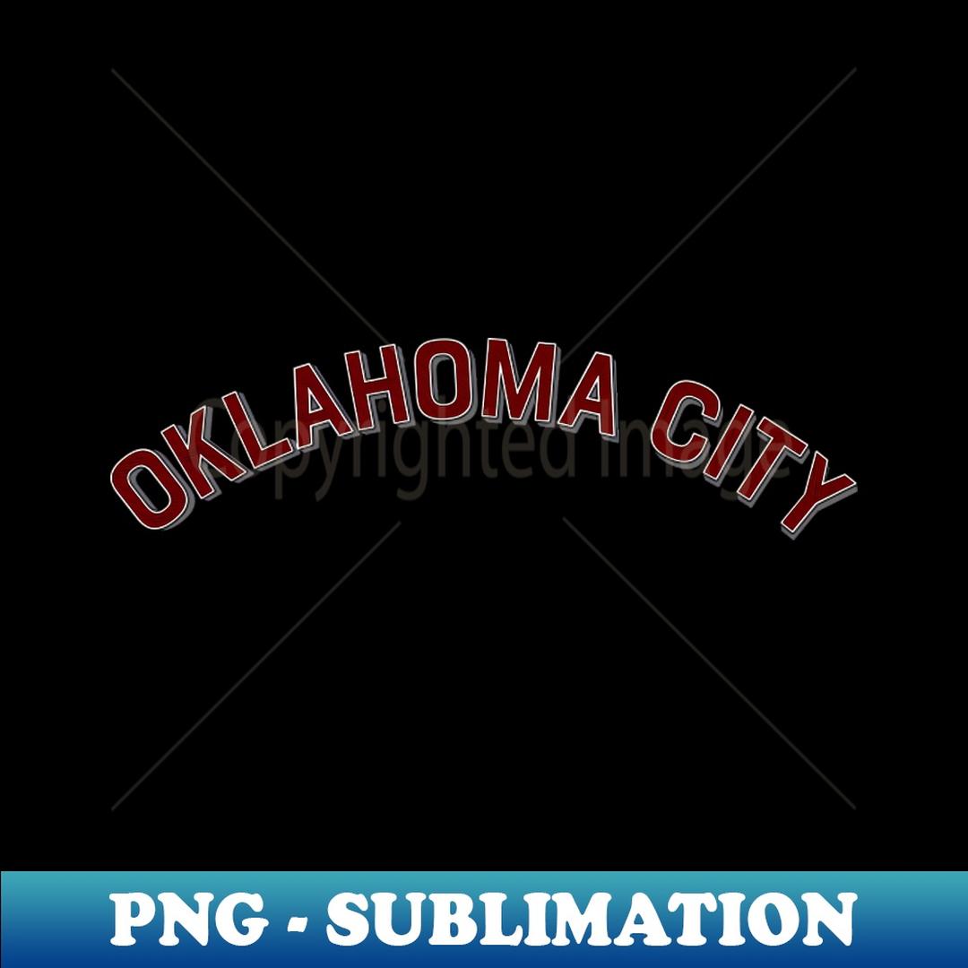 Oklahoma City Oklahoma Vintage Arch Letters - Instant Sublim | Inspire ...