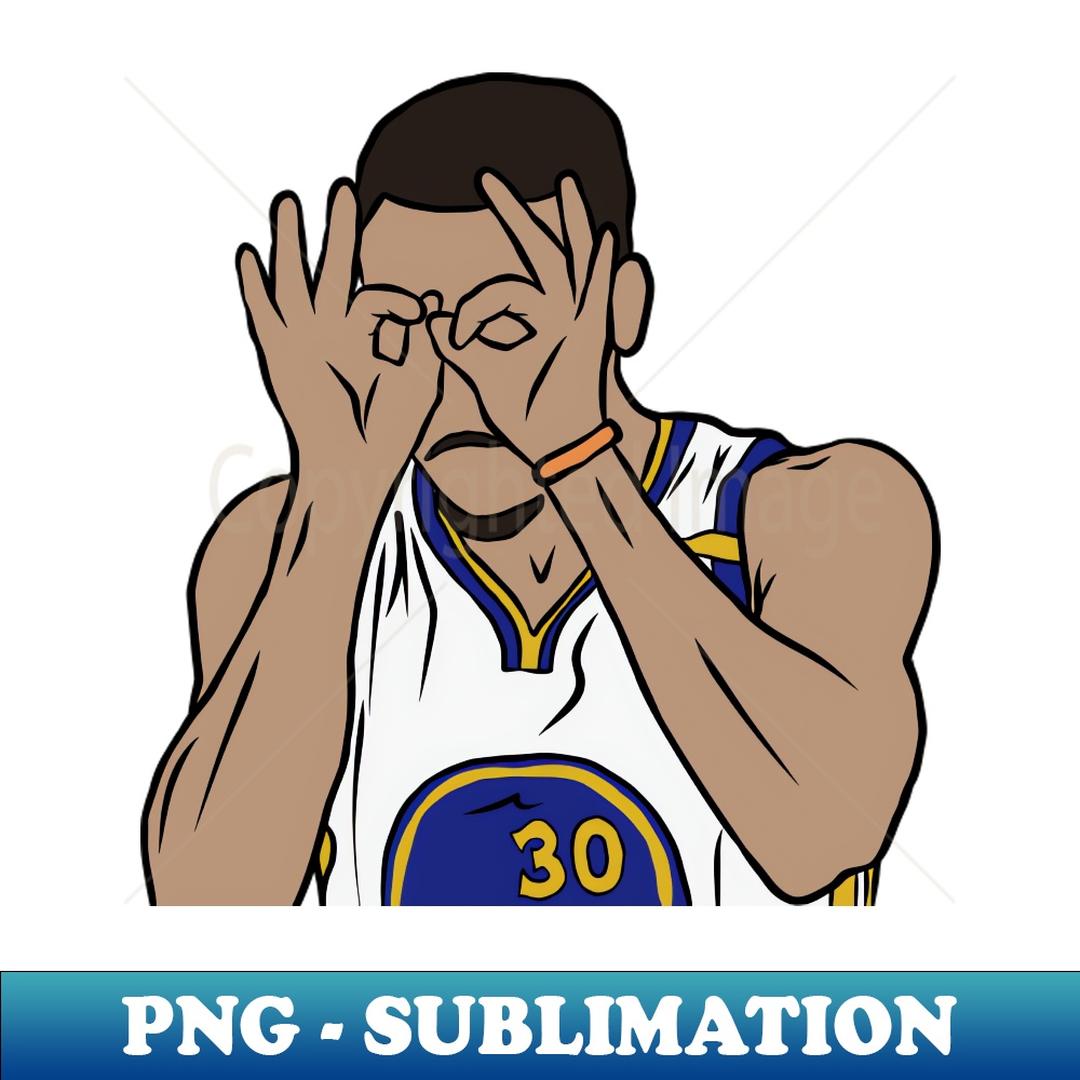 Steph Curry 3 Point Goggles - Modern Sublimation PNG File | Inspire Uplift