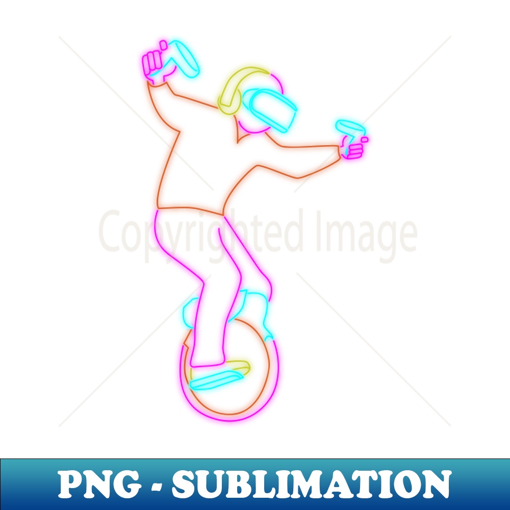 Virtual EUC Riding, Electric Unicycle - Instant PNG Sublimat | Inspire ...