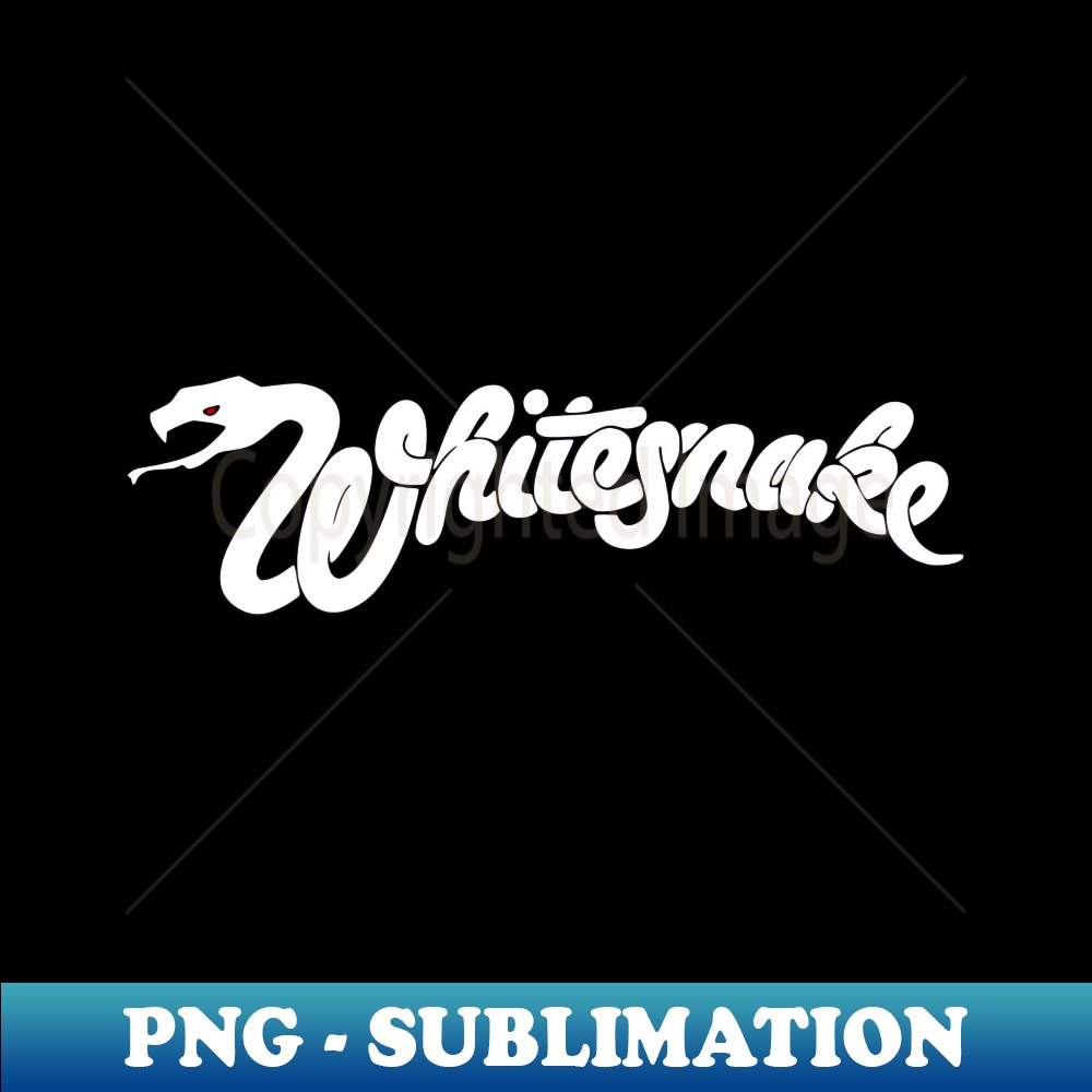 Whitesnake White Snake Logo 1 - Creative Sublimation PNG Dow | Inspire ...